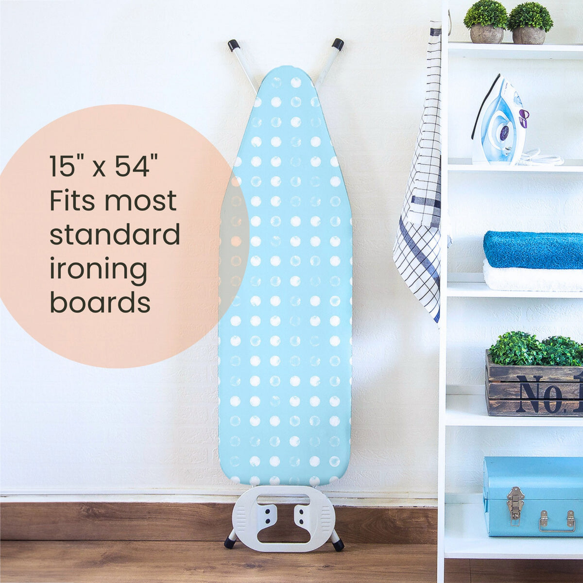 Reversible Fitted Ironing Board Cover
