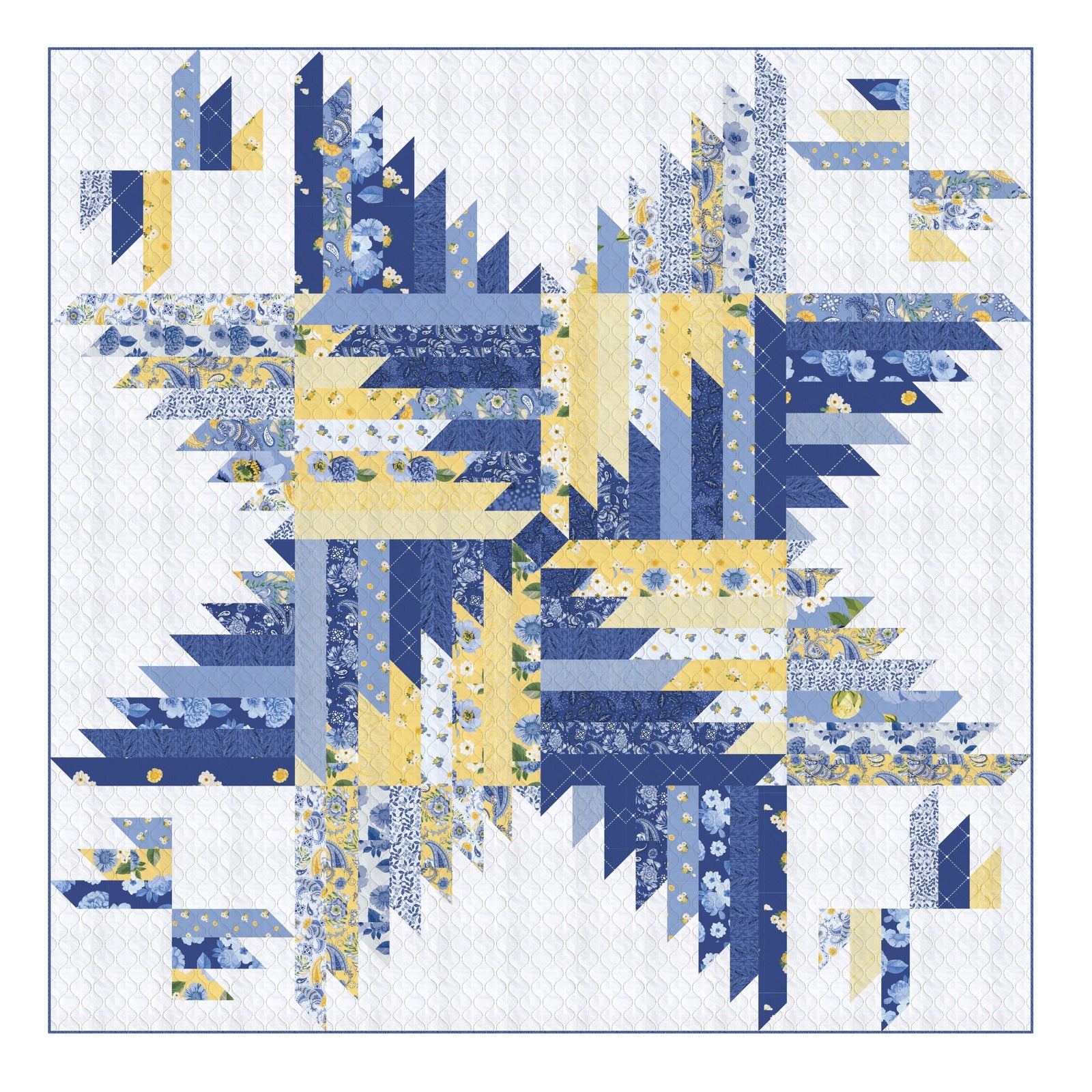 Big Sky - Quilt Kit - Sunshine Blooms (64" x 64")